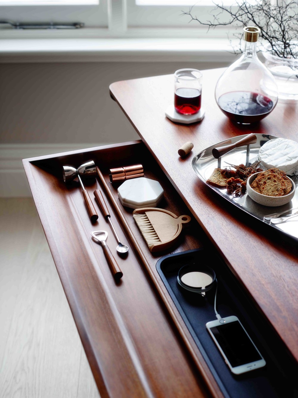 Object Stories: Carafe table by Charles Wilson